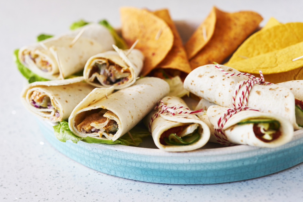Gevulde wraps met filet americain - Ladessa